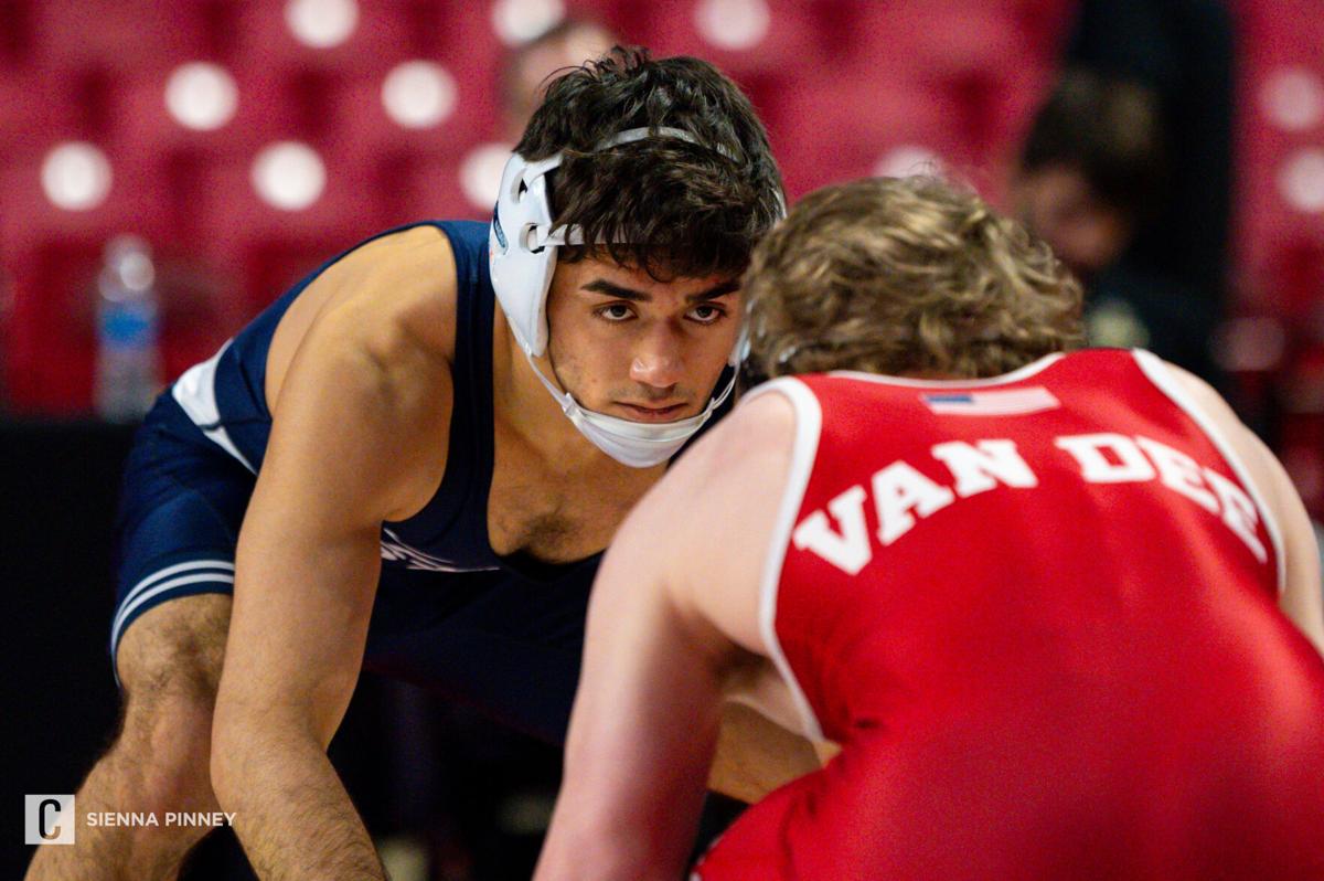 Big Ten Wrestling Championship, Aaron Nagao Quarterfinals ...