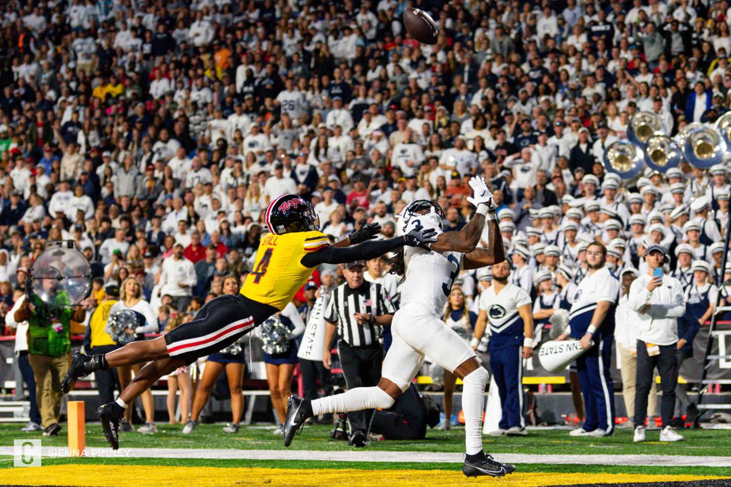 Penn State WR Dante Cephas breaks out for 2 scores at Maryland | Penn ...