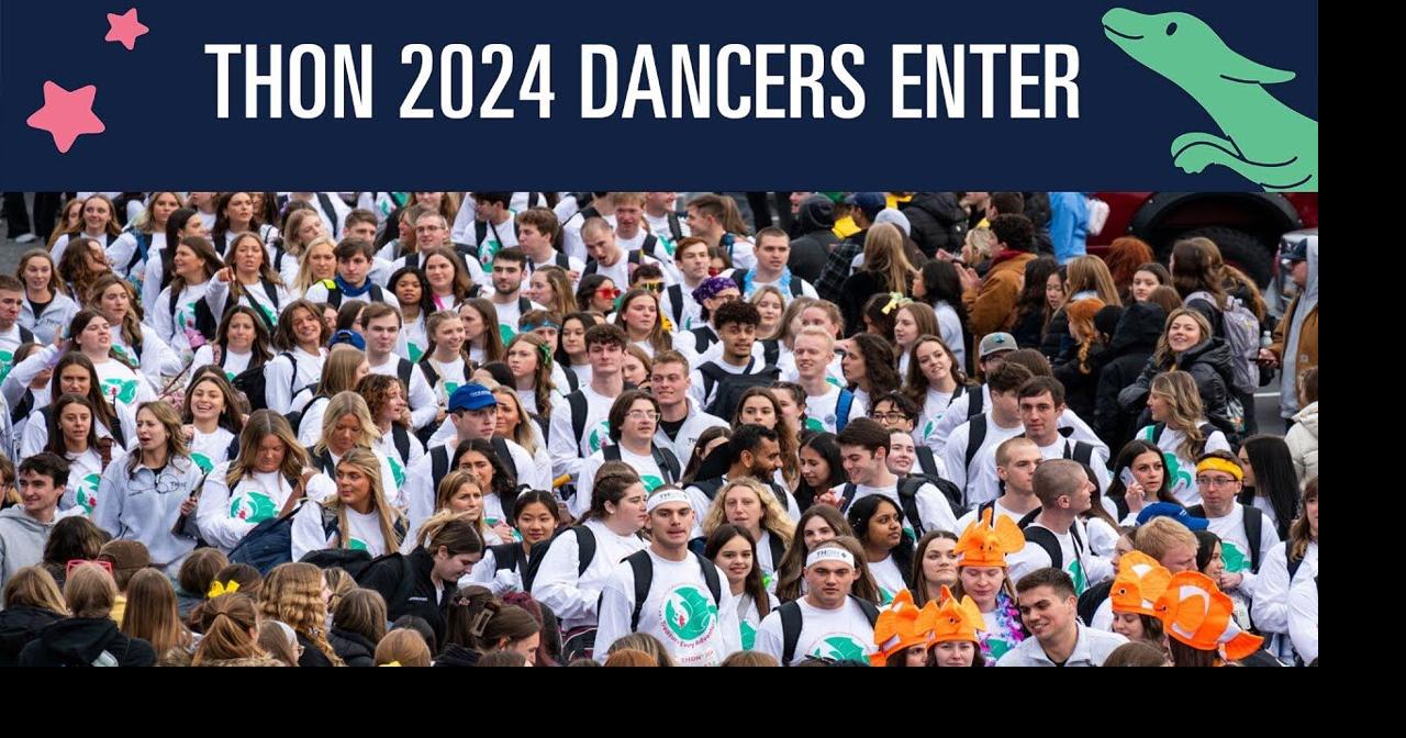 Dancers through Human Tunnel to BJC for THON 2024 | Video Gallery ...