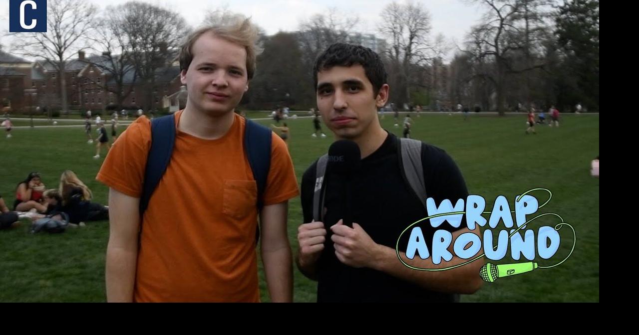 Passing on our journalistic wisdom to budding reporters on the HUB lawn ...