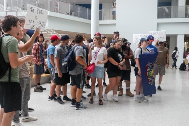 ‘Personal choice’ | Small group of Penn Staters, community members ...