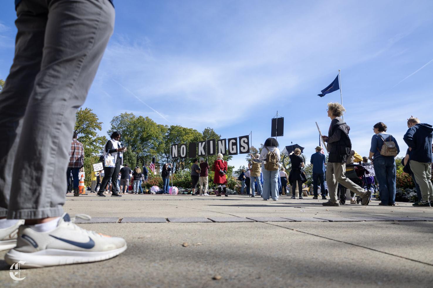 No Kings Protests, sign low | | psucollegian.com