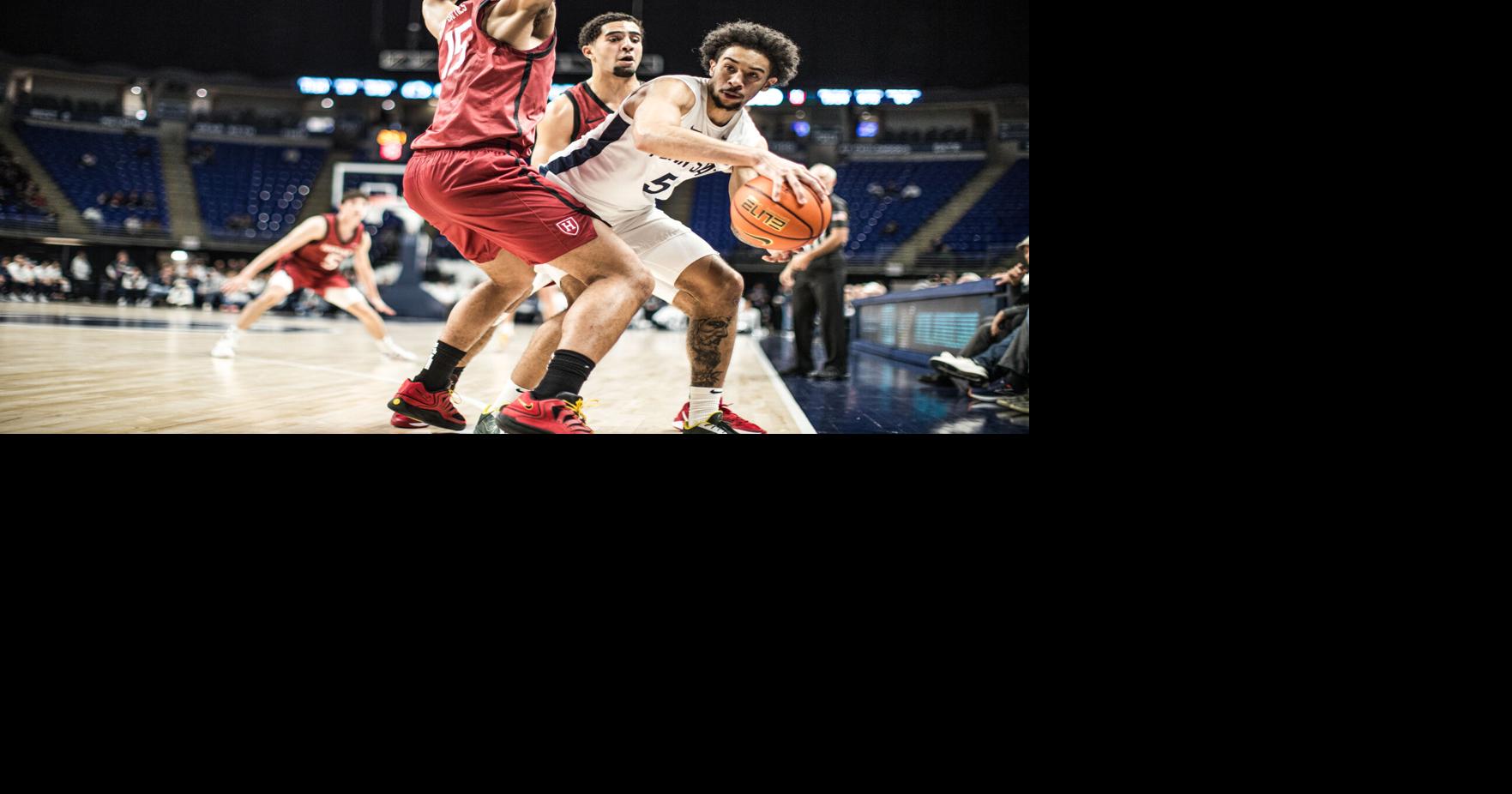 Penn State vs Harvard Men’s basketball, Freddie Dilione passes 50mm ...