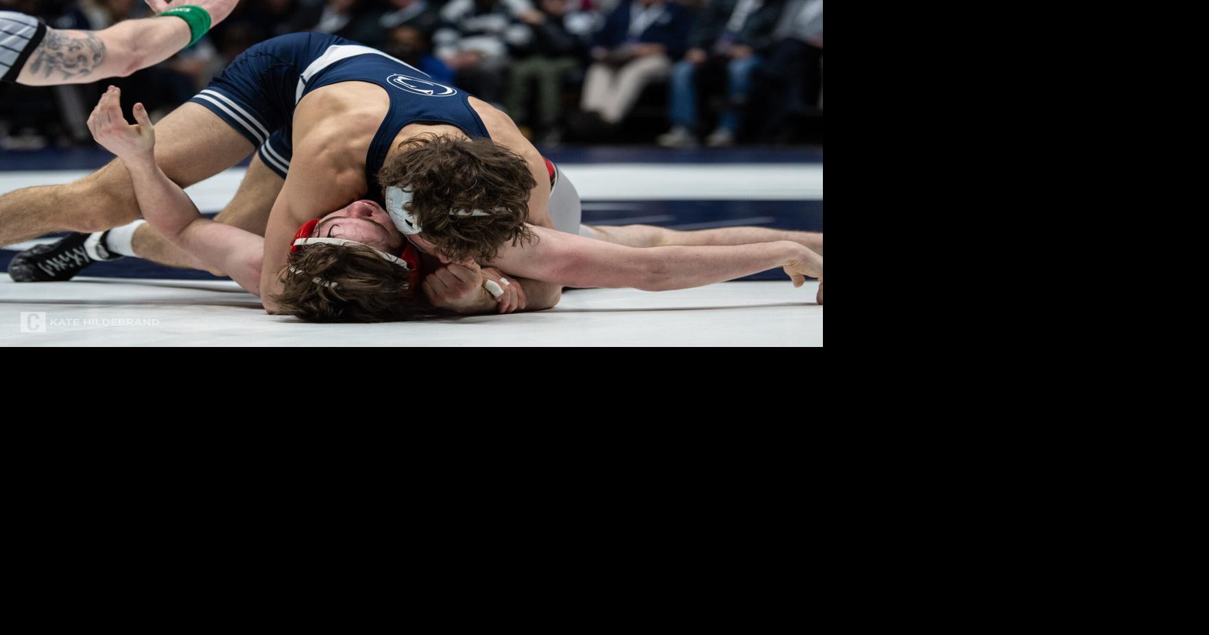 No. 1 Penn State wrestling nails Edinboro in final dual meet of the season | Penn State ...