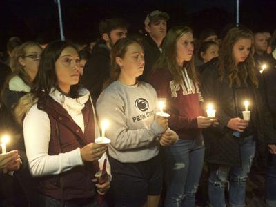 Friends and family of Stephanie Inman gather on Old Main to remember ...