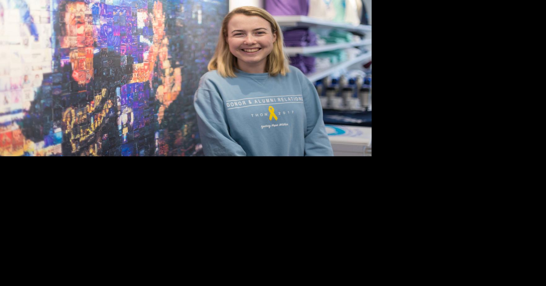 She got her first taste of THON in high school. Now, Kelly McCready ...