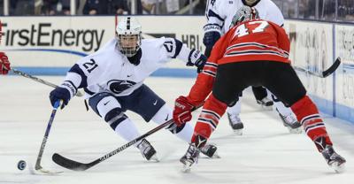 No. 1 Penn State men’s hockey gears up for eleventh-ranked Ohio State ...