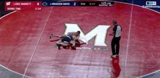 Film review | Braeden Davis dominates Big Ten Championships | Penn ...