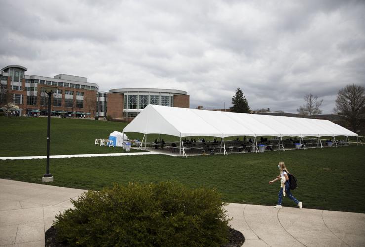 Are students using Penn State’s outdoor tents on campus? | University ...