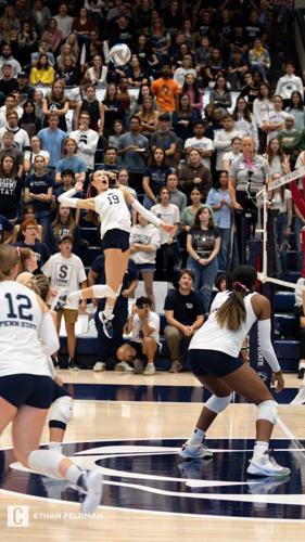 PSU V. Indiana Woman's Volleyball Markley Spike | | psucollegian.com