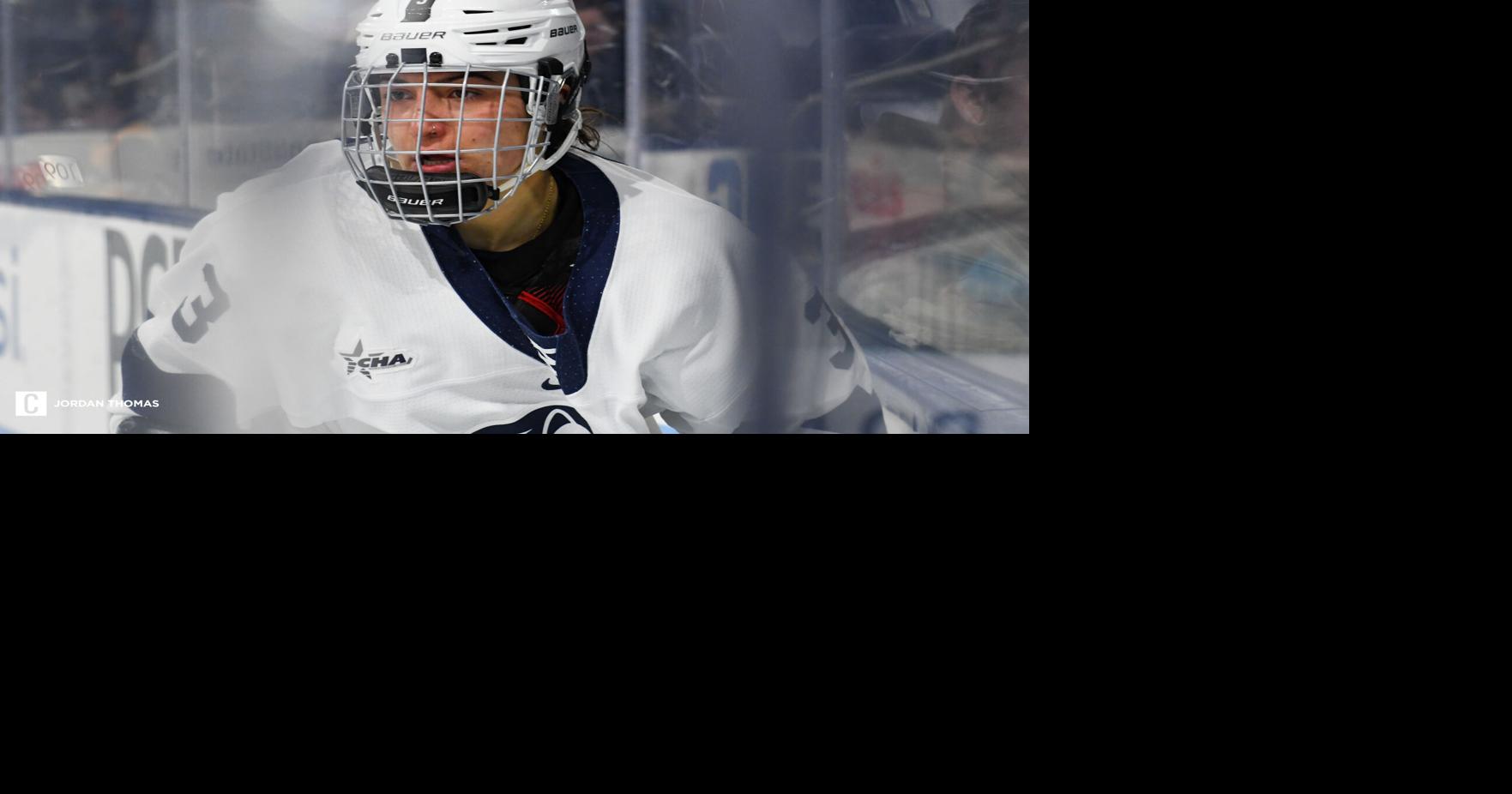 SEE IT: Penn State women's hockey unveils new helmet design for 2023-24 ...