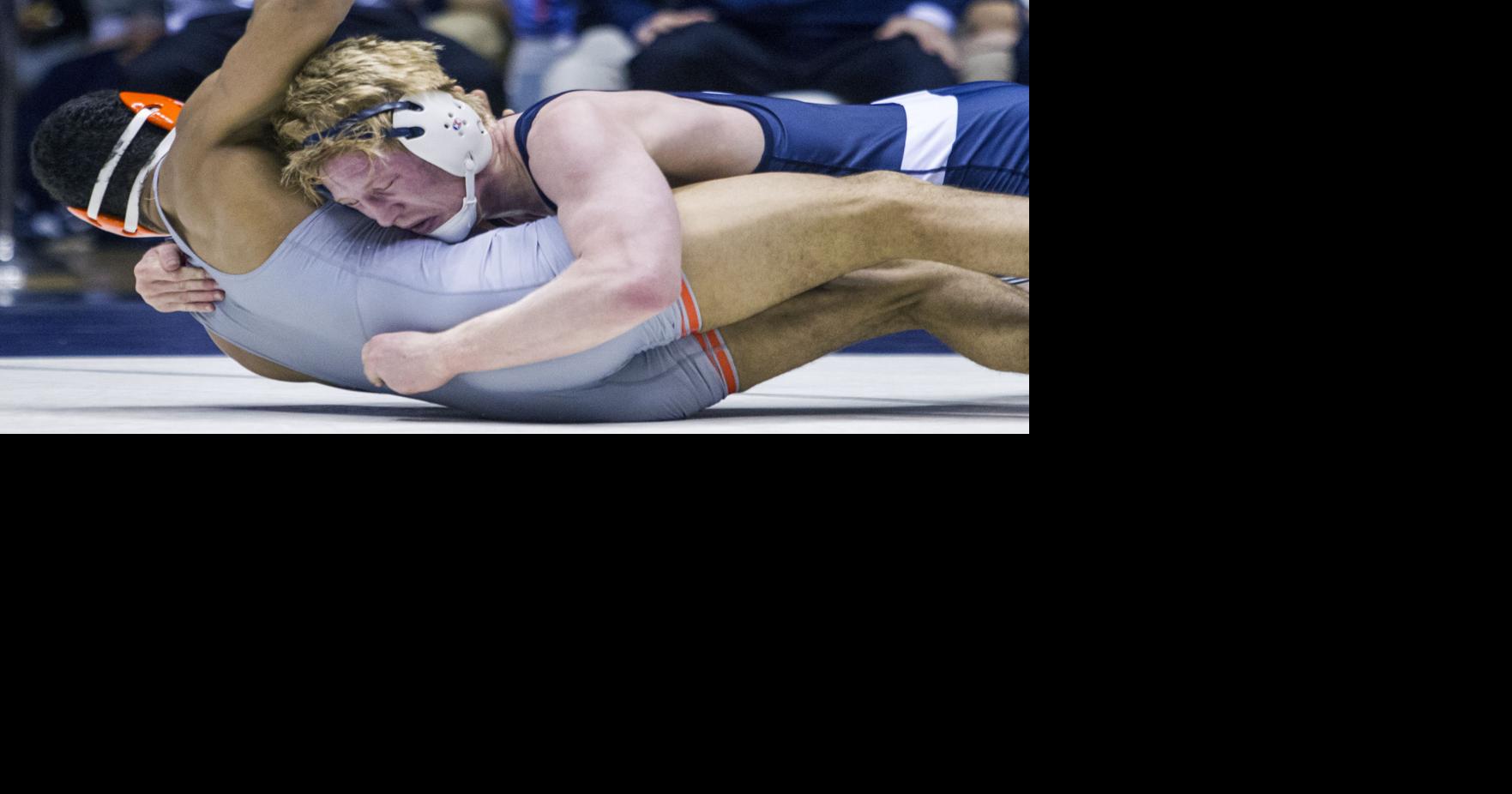 SEE IT: Bo Nickal takes down Donovan Beard via submission | Penn State ...