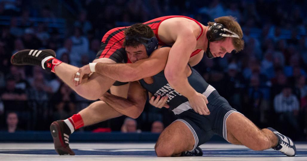 Morgan McIntosh collects 100th win as Penn State wrestling rolls ...