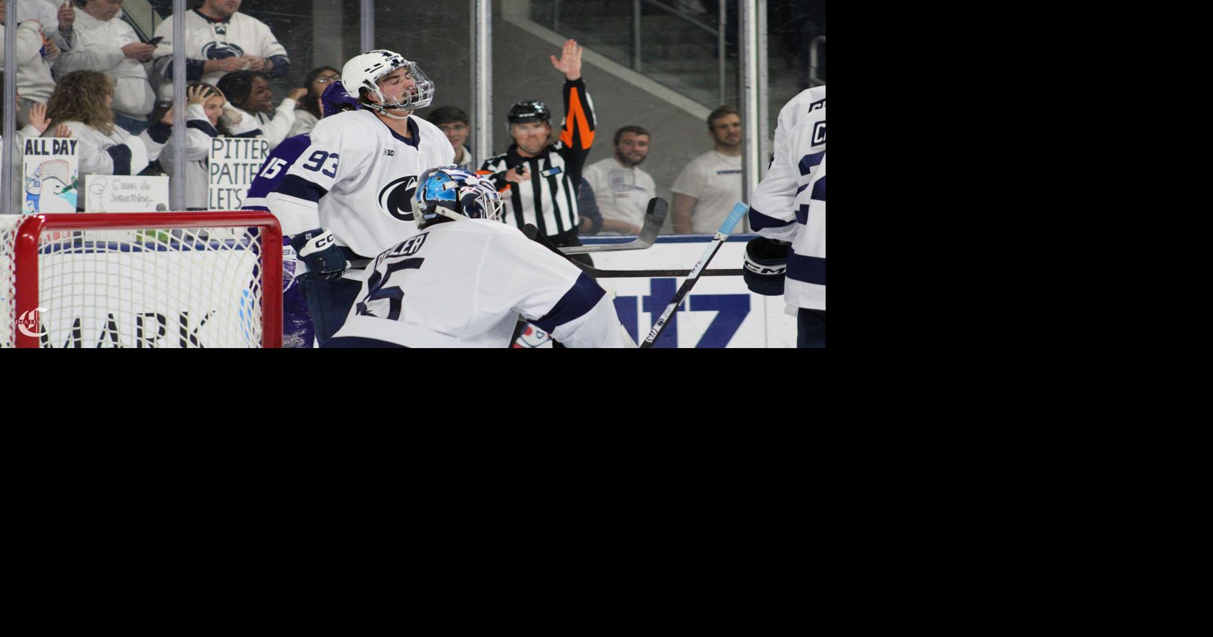 Men's Ice Hockey vs. Stonehill College, Shea Van Olm (93 ...