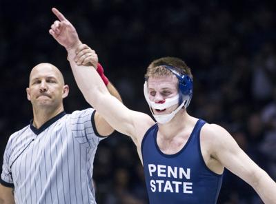 Penn State wrestling continues to lead NCAA Championships, sending five ...