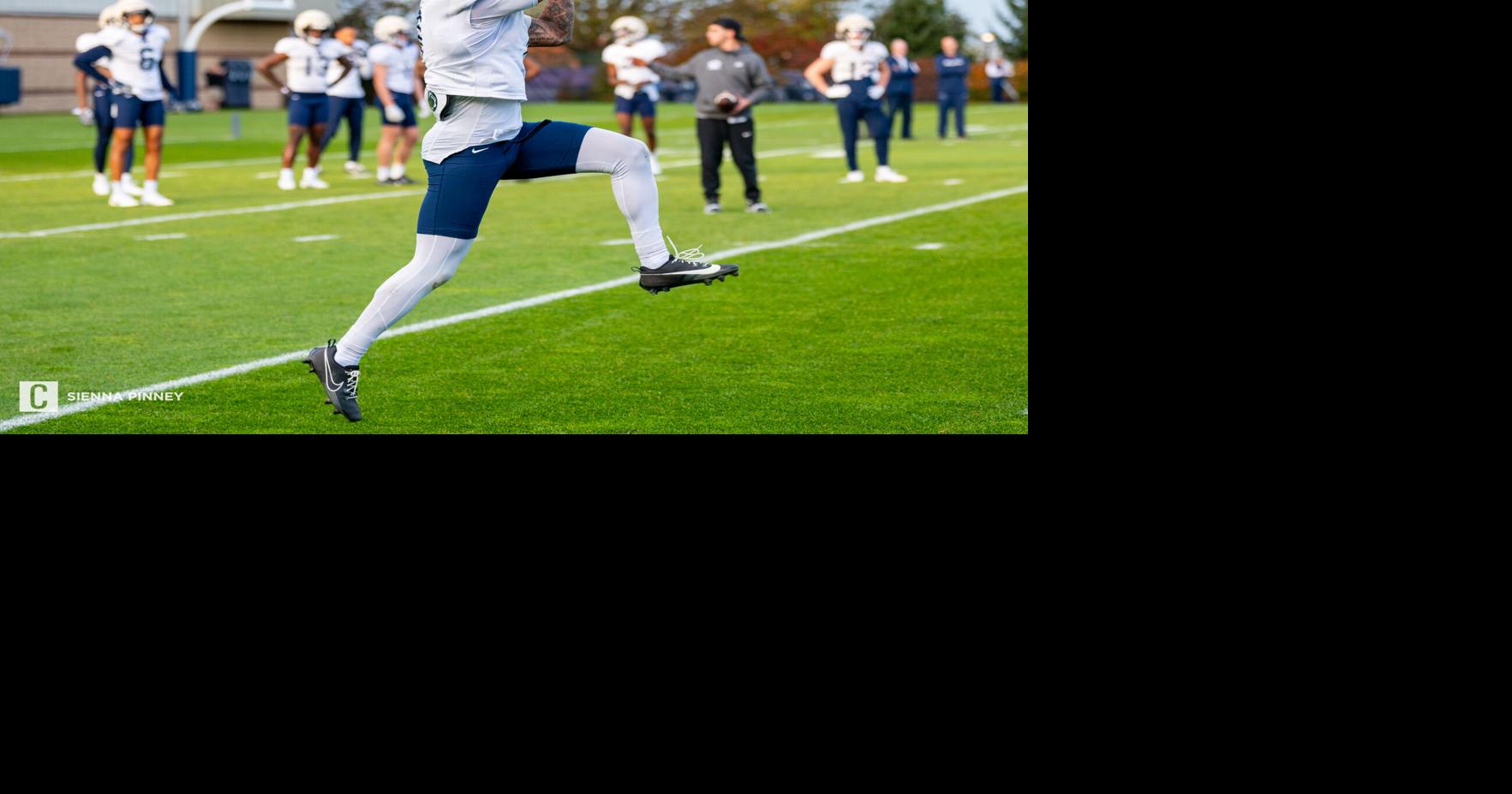 Football Practice, Kaden Saunders | | psucollegian.com