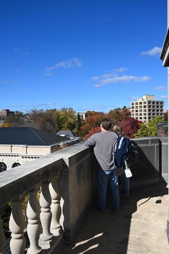 Old Main Bell Tower Tours, overlook | | psucollegian.com