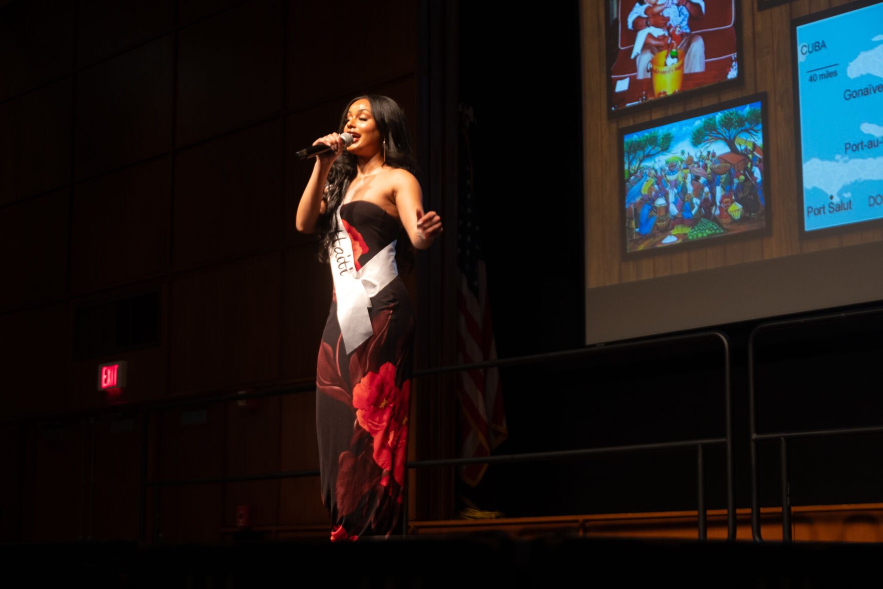 West Indies Pageant, Miss haiti mic | | psucollegian.com