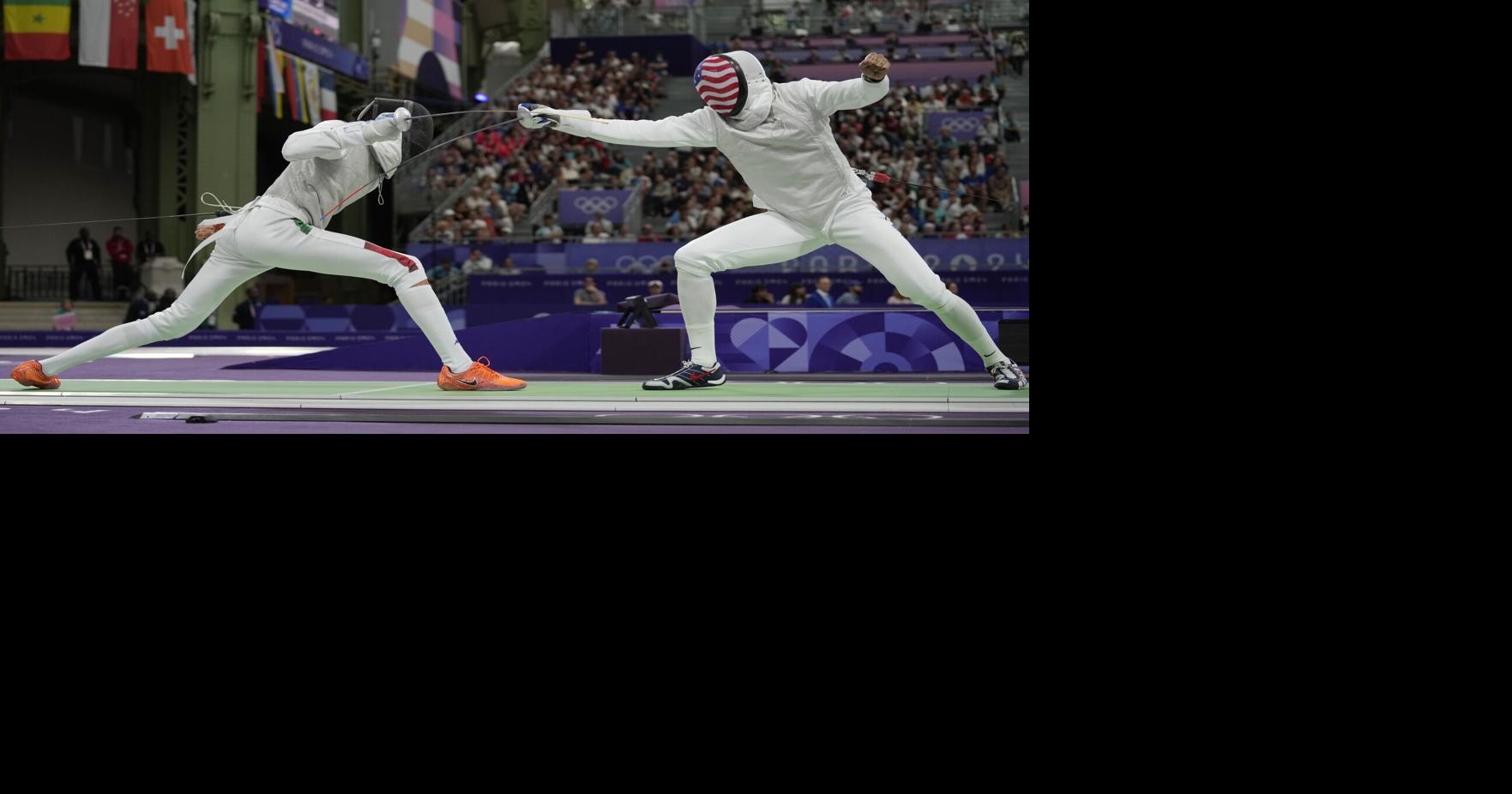 Former Penn State fencer wins brozne medal | 2024 Paris Olympics ...