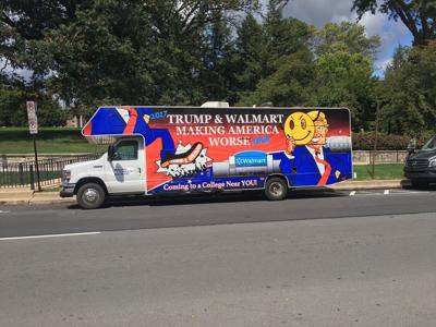 ‘Trump & Walmart Make America Worse’ campaign makes stop at Penn State ...