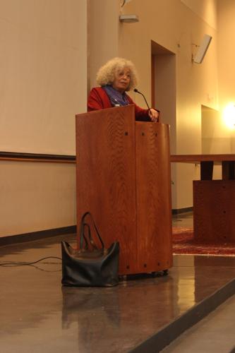 Angela Davis delivers guest lecture at Penn State | University Park ...