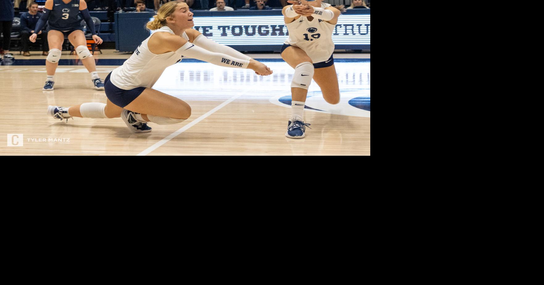 Penn State Women's Volleyball vs. Rutgers, Cassie Kuerschen ...