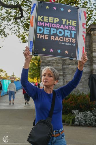 ICE Protest, Holding Sign | | psucollegian.com