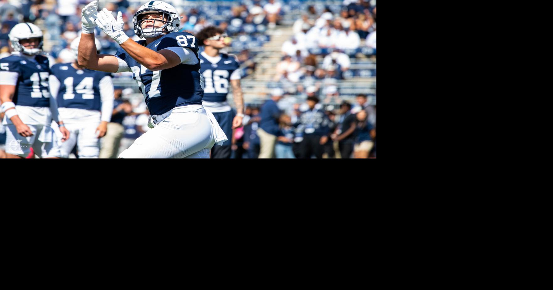 Tight end Andrew Rappleyea emotionally revived post-injury | Penn State ...