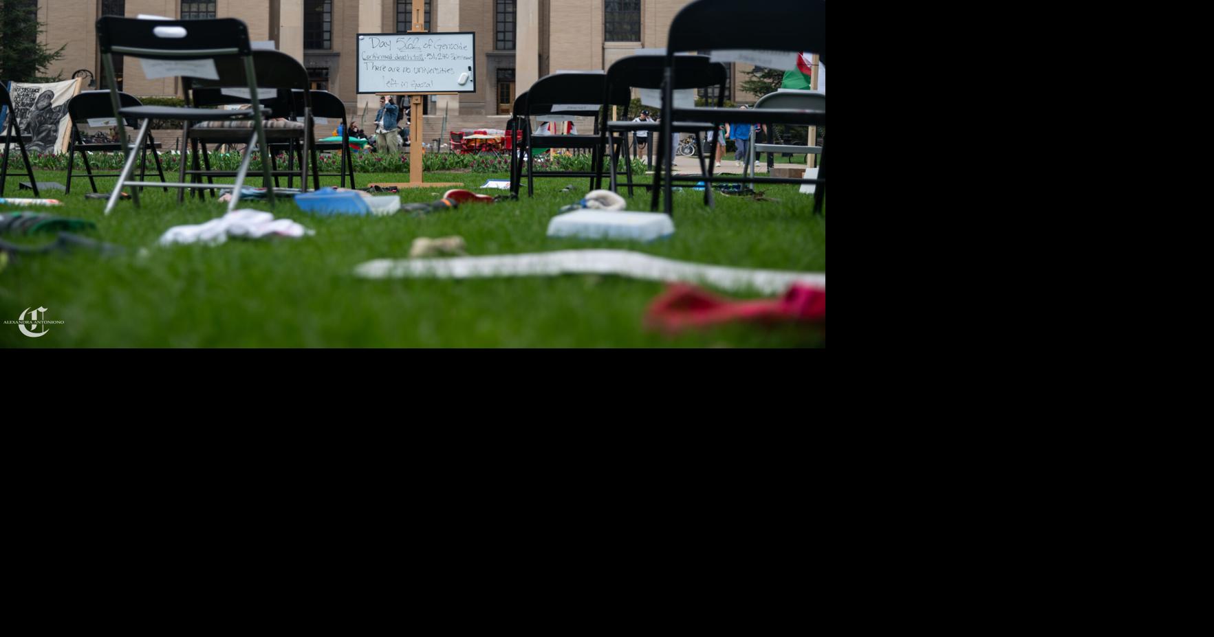 SJP display outside of Pattee and Paterno Library | University Park ...