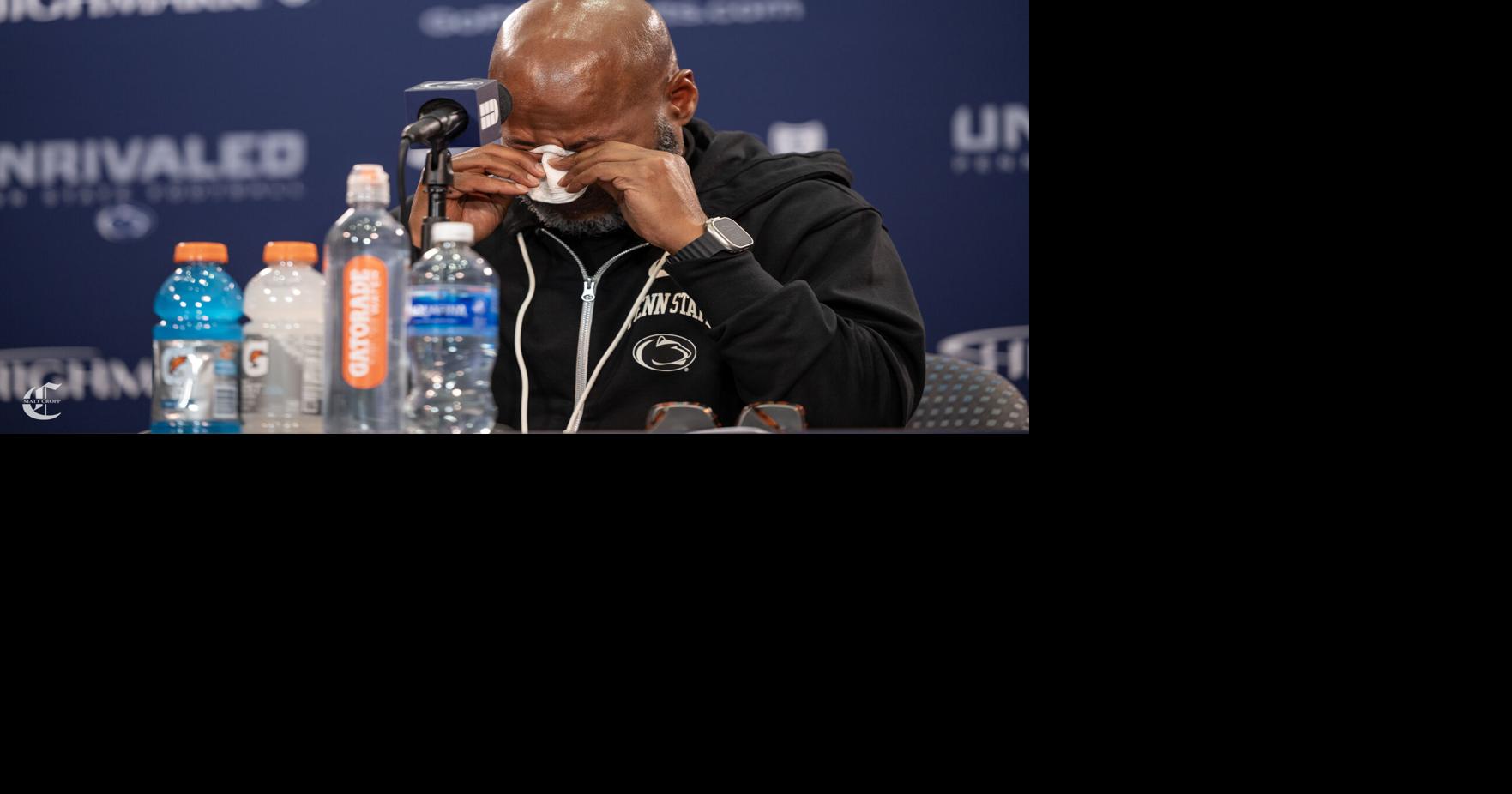 Terry Smith emotional in press conference days after 1st win | Penn ...