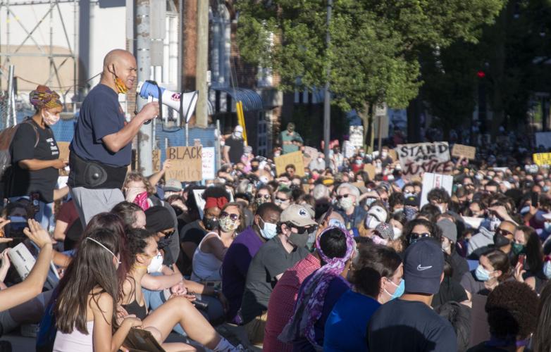 Protesters gather in downtown State College in response to racial ...