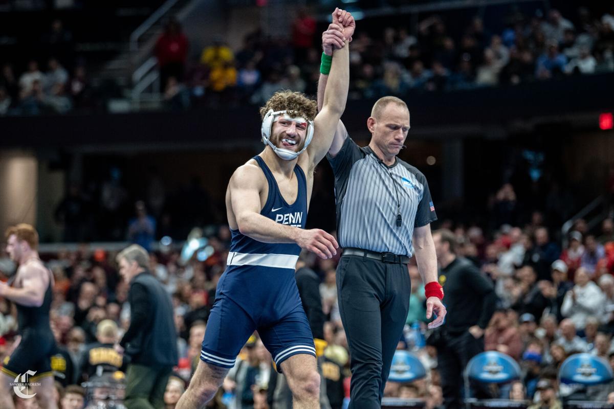 Penn State wrestling’s Mitchell Mesenbrink wins Dan Hodge Trophy | Penn ...