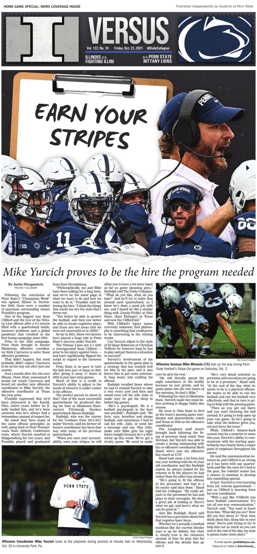 The Daily Collegian for Oct. 22, 2021 | Print Editions | Daily ...