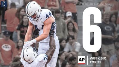 Penn State stays at No. 6 in AP Top 25 poll | Penn State Football News ...