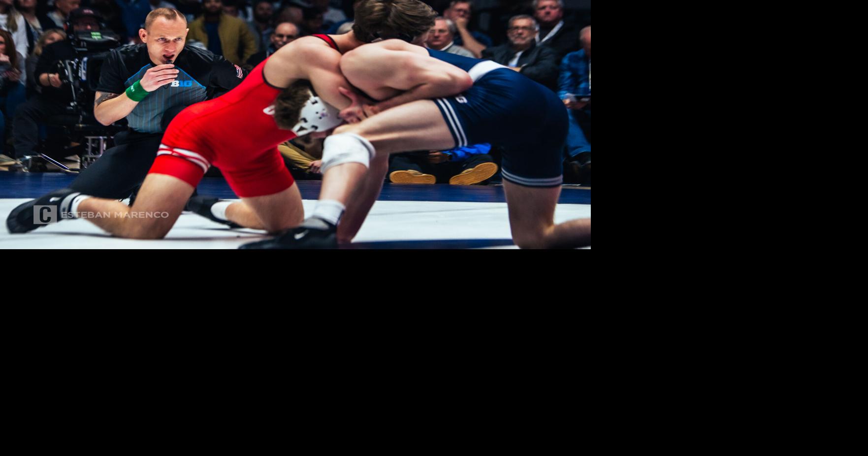 Penn State vs Ohio State wrestling: Penn State's Bernie Truax wrestles ...