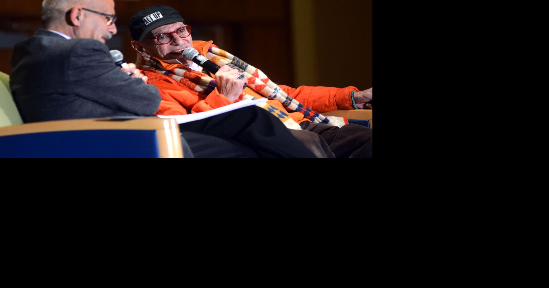 LGBT rights activist Larry Kramer speaks on AIDS and activism ...
