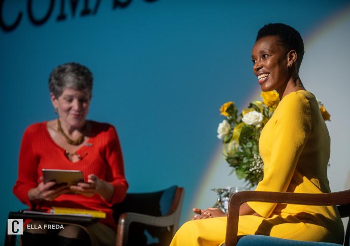 'I am because we are' | Elizabeth Nyamayaro speaks at the 28th annual ...