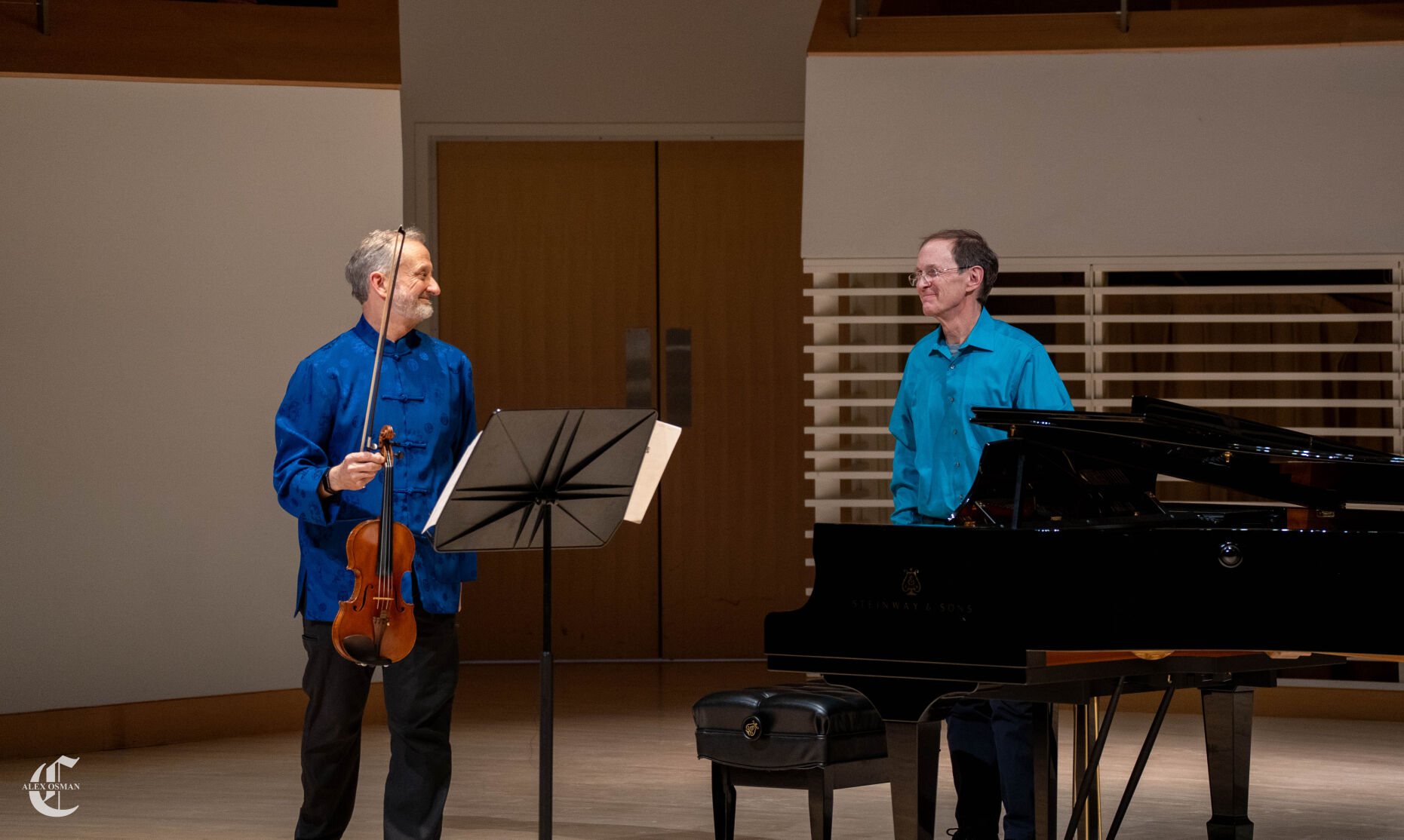 Lunar New Year Concert, Lyon and Shafer smile | | psucollegian.com