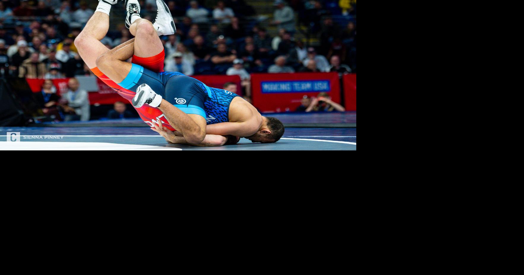 U.S. Olympic Team Trials, Aaron Brooks against David Taylor ...