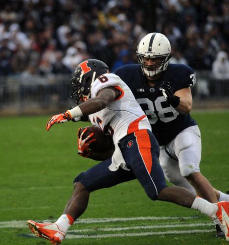 Linebacker Ben Kline makes first start through lingering shoulder ...