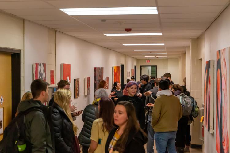 'ArtWorking' class presents an art show while teaching the business ...