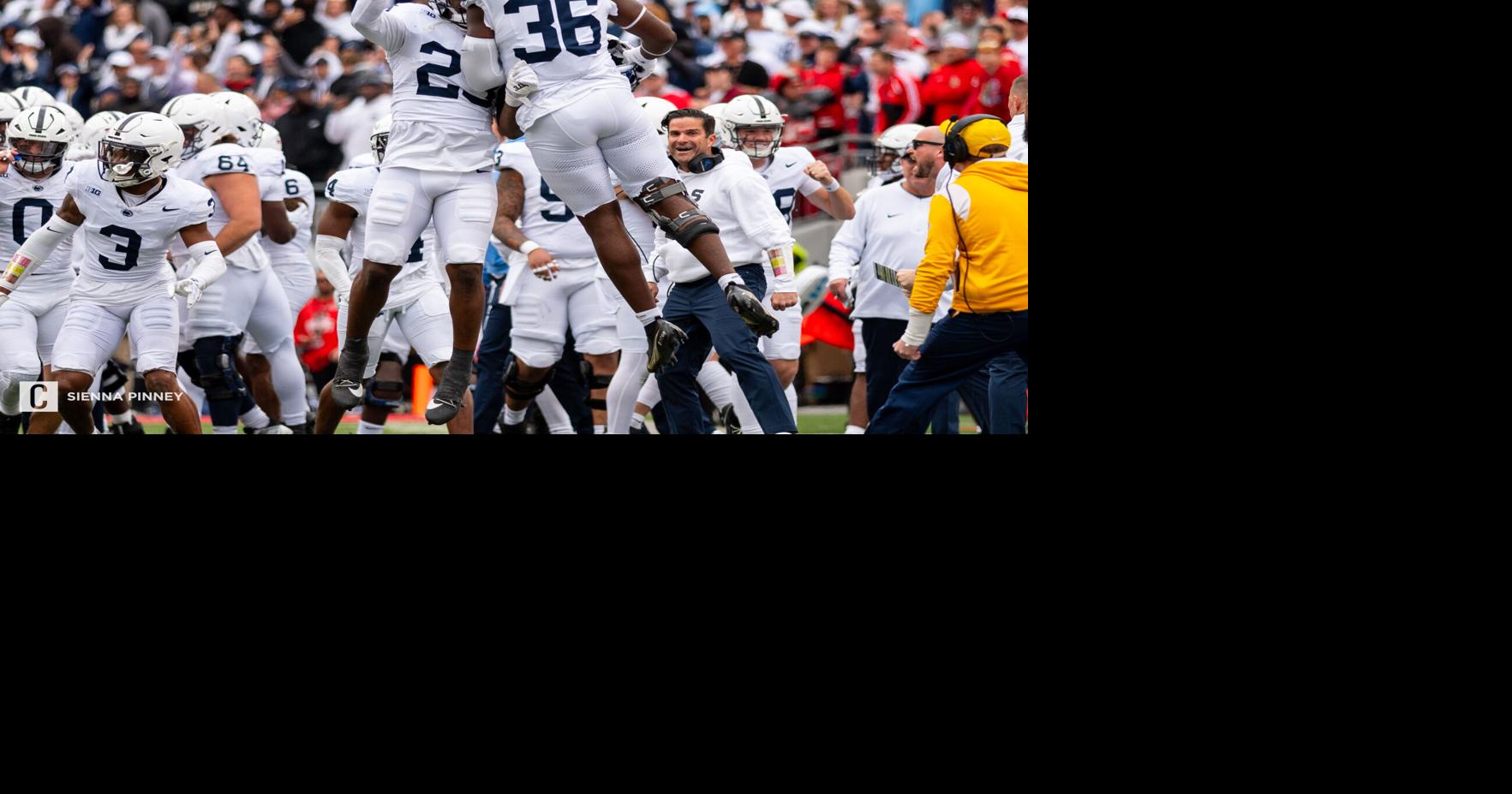 PSU Football V. Ohio State, Curtis Jacobs and Zuriah Fisher Cele ...