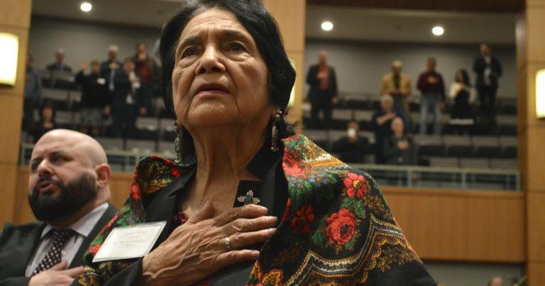 United Farm Workers cofounder Dolores Huerta delivers Penn State's ...