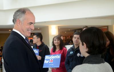 Pa. Senator Bob Casey visits Penn State's College Democrats and ...