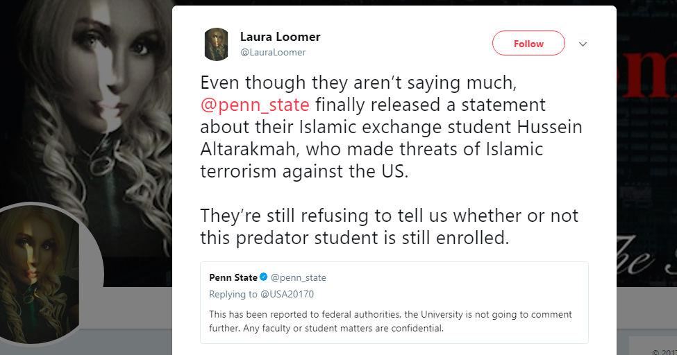Penn State, police shares vague tweet regarding student's controversial ...