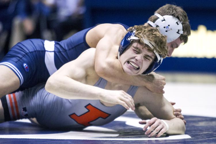 Penn State wrestling’s Mark Hall has impressive first weekend at Rec ...