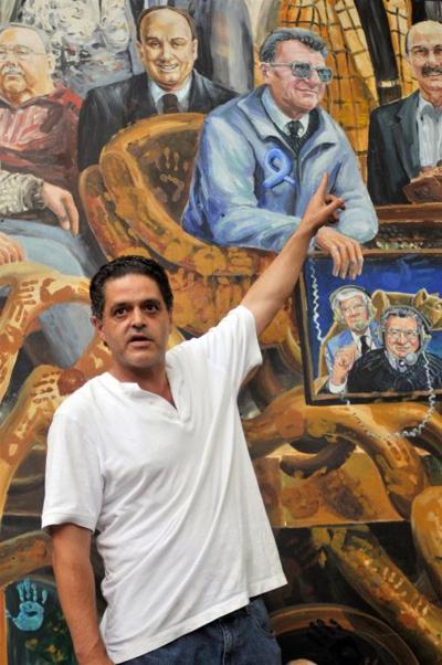 Pilato removes Paterno's halo on mural | Archived News | Daily ...