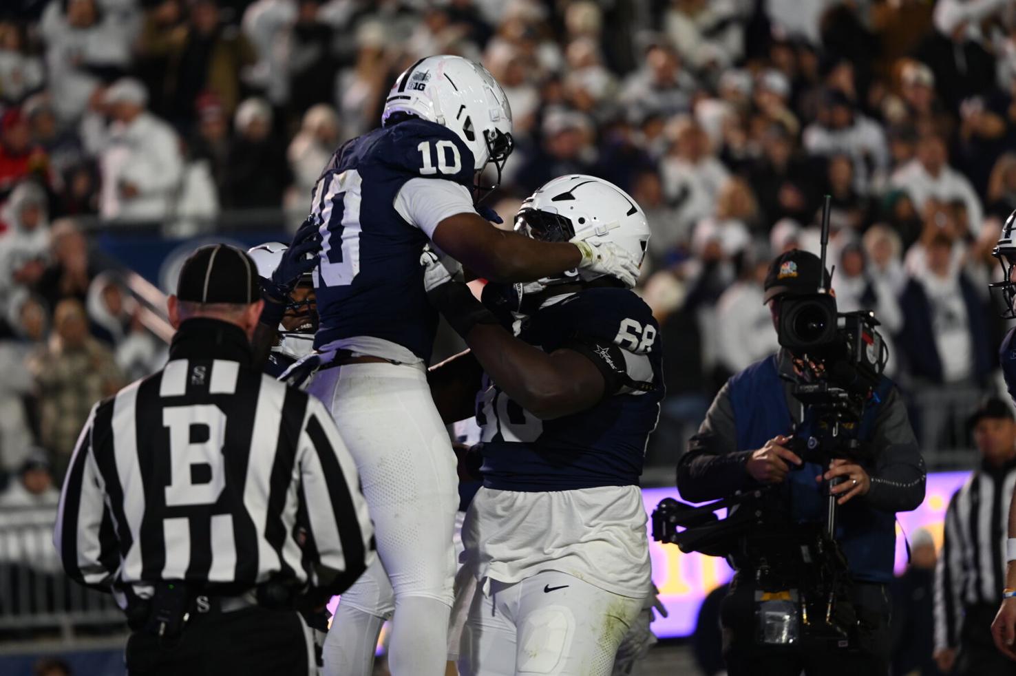 Nick Singleton breaks all-time Penn State rushing touchdown records ...