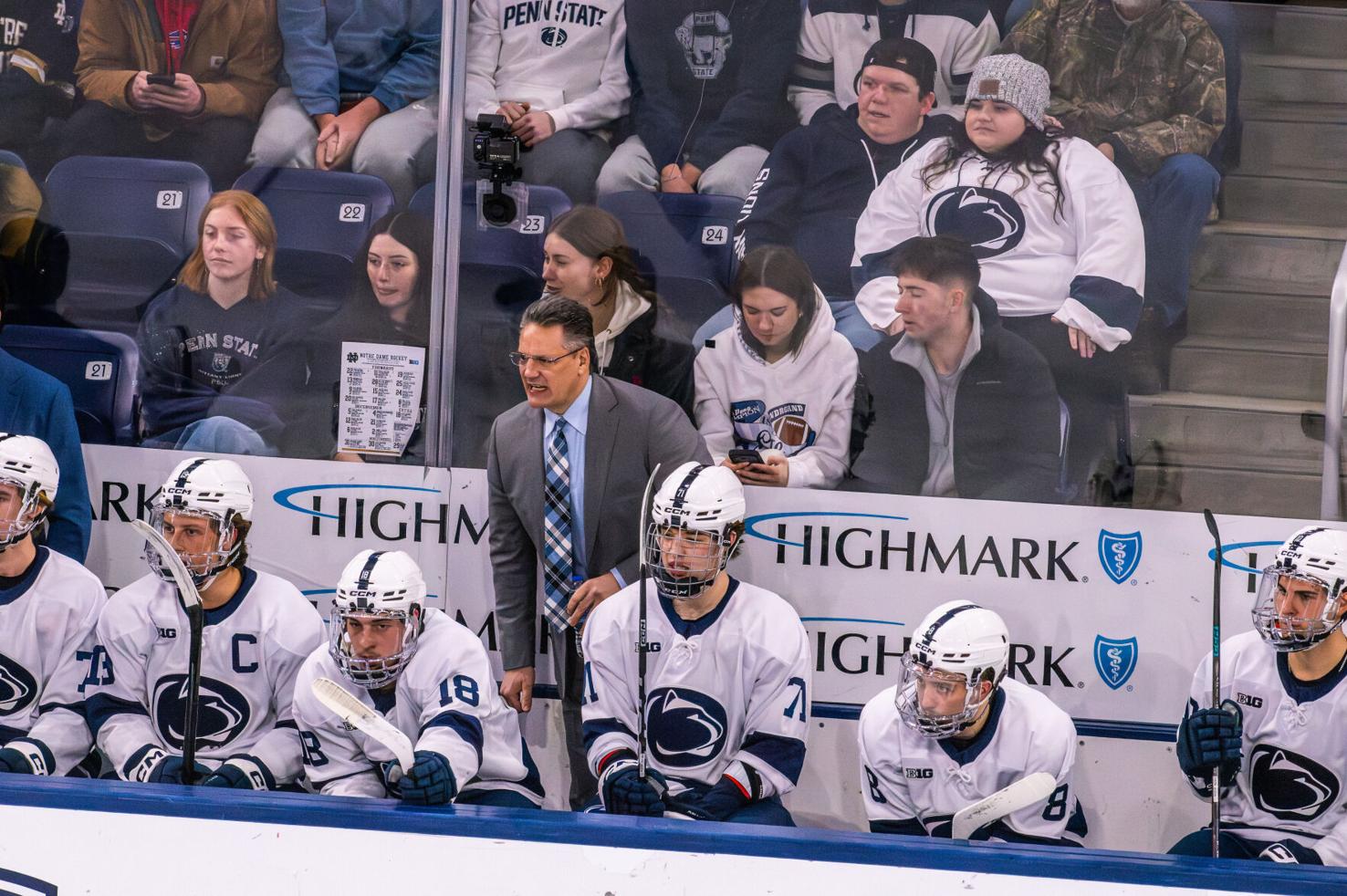 Guy Gadowsky responds to Wisconsin's Mike Hastings handshake | Penn ...