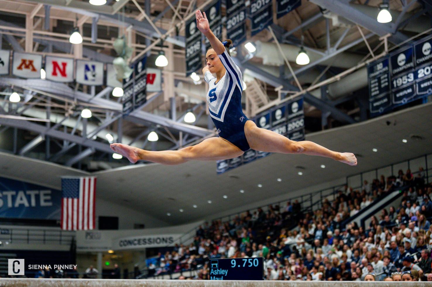 Women's Gymnastics Big 5, Kalea McElligott | | psucollegian.com